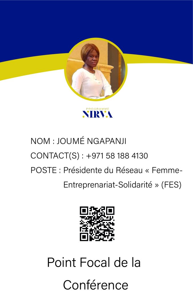 MADAME JOUMÉ NGAPANJI - Programme Nirva
